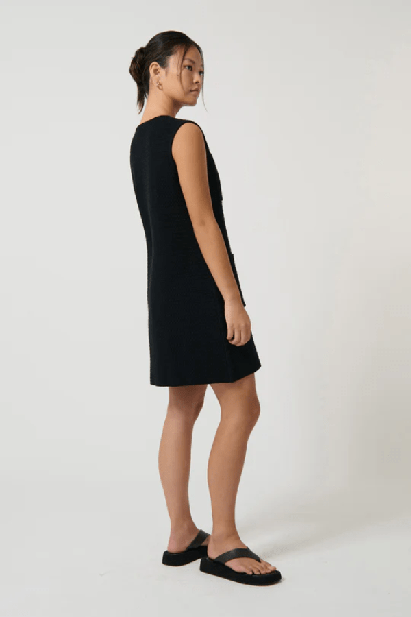 Onte | Helena Dress Black | Girls With Gems - Girls with Gems