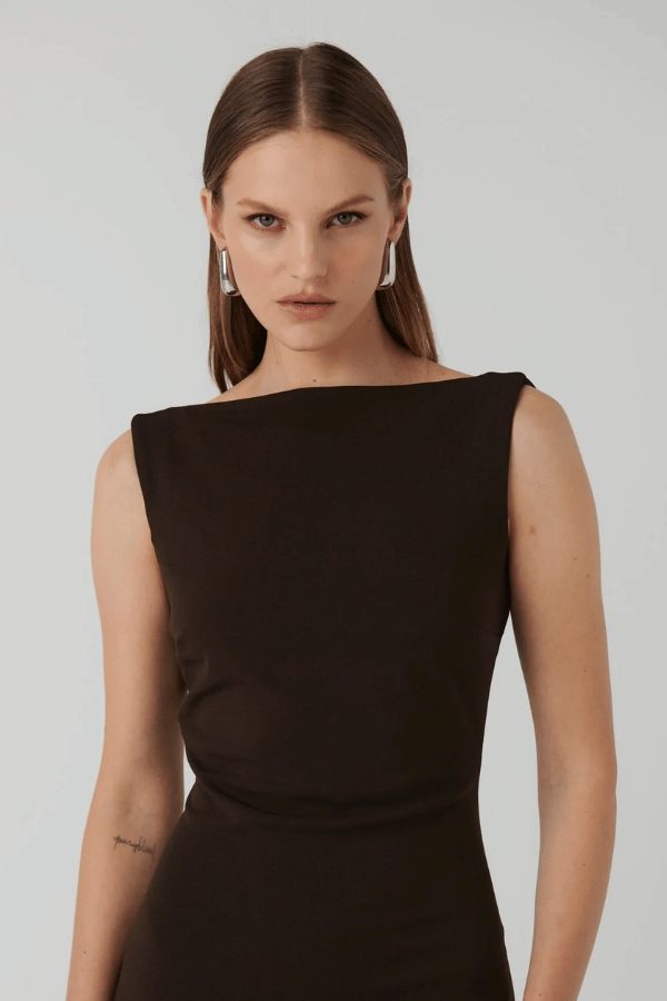 Effie Kats | Verona Gown Coffee | Girls with Gems