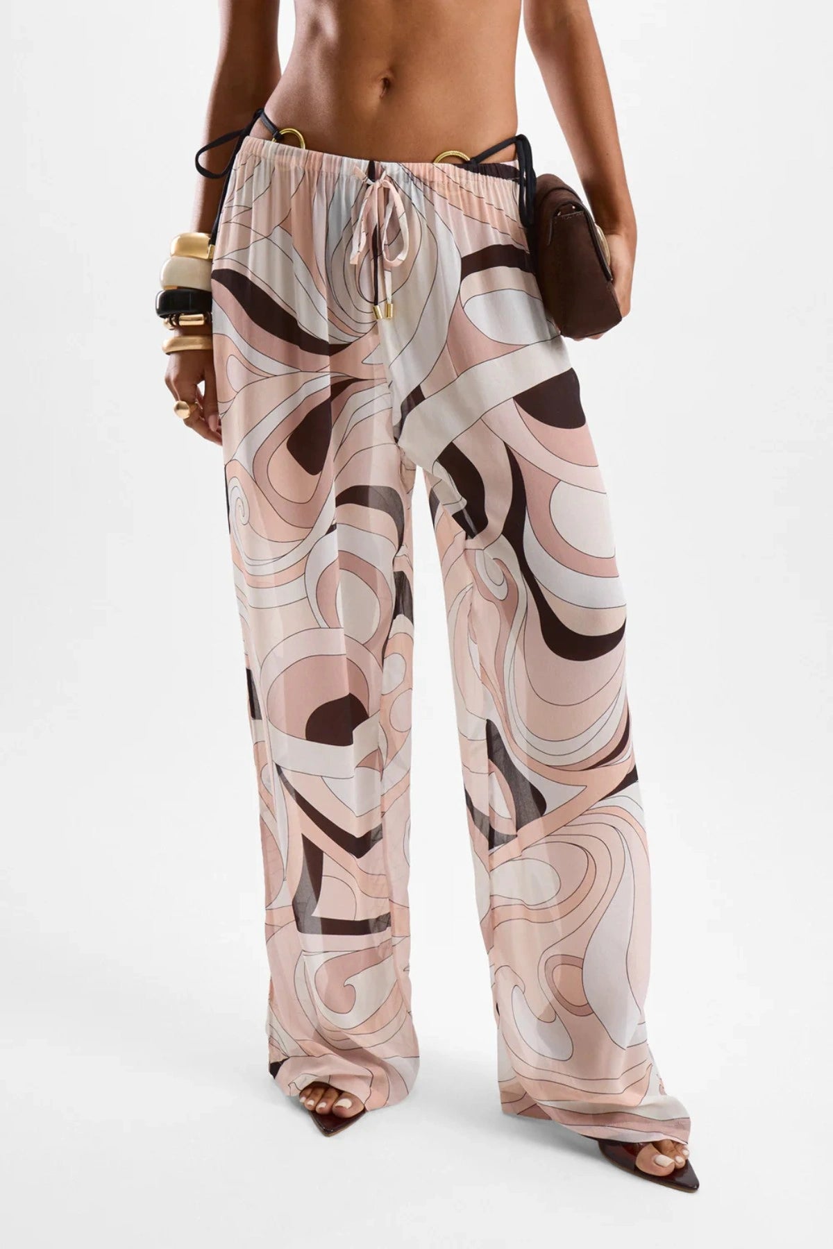 Cin Cin | Oasis Pants Mars Beige | Girls with Gems