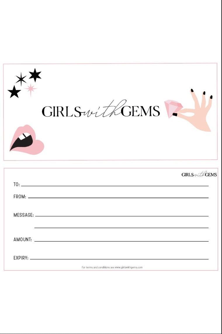 Gift Voucher - Girls with Gems