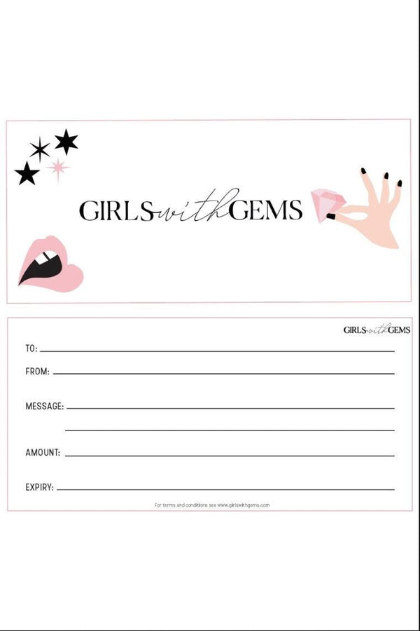 Gift Voucher - Girls with Gems